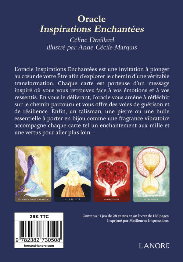 Oracle inspirations enchantées | Editions Fernand Lanore